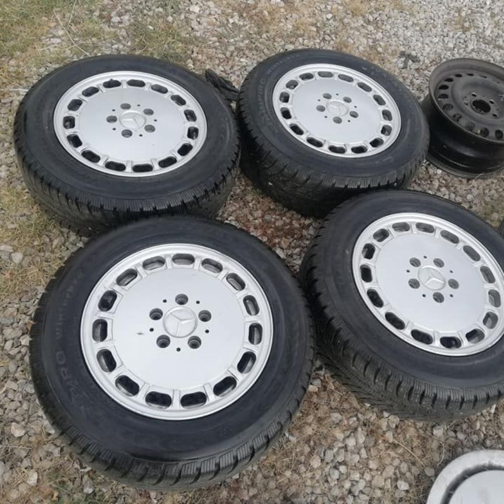 MERCEDES 15 İNÇ ÇELİK JANT 15 İNÇ KARA JANT 15 İNÇ KAPAK - hurdapazari.com